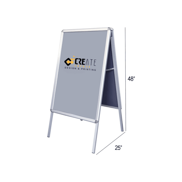 Durable 24x36 Aluminum A-Frame Signs For Effective Displays