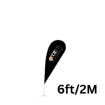 6FT Teardrop Flag: Enhance Your Branding Today