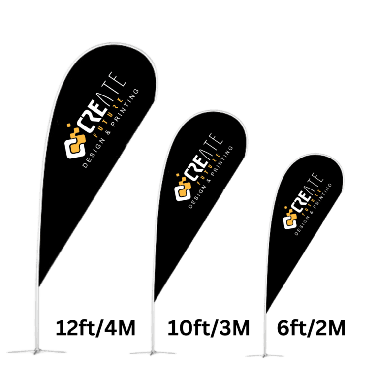 6FT Teardrop Flag: Enhance Your Branding Today