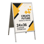 Durable 24x36 Aluminum A-Frame Signs For Effective Displays